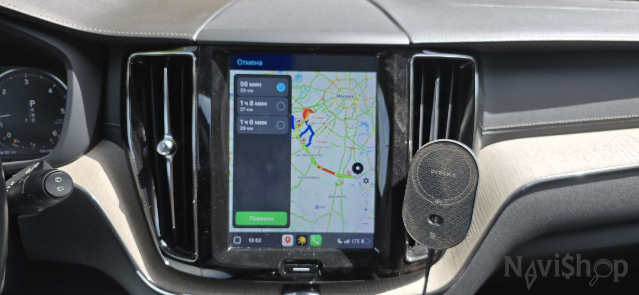 Блок активации CarPlay и Android Auto с навигацией для Volvo XC60 2017 ...
